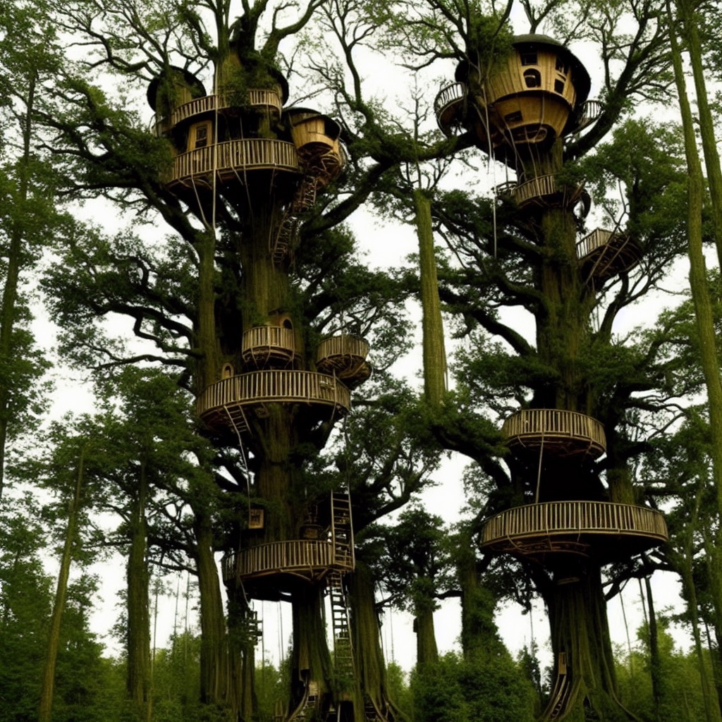 the giant tree house from the distant planet dark universe – ALTN VISION
